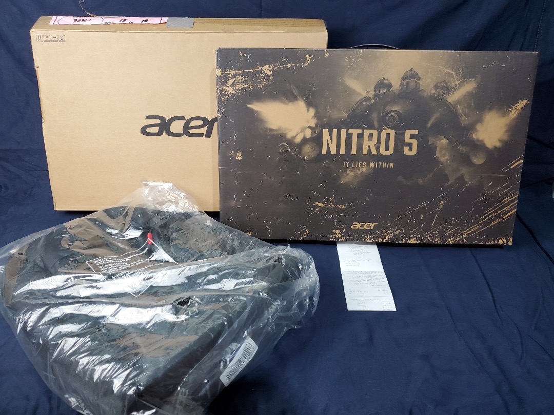 Acer Nitro 5 AN515-46-R3BB Obsidian Black Ryzen 6600H 165hz RTX 3060 ...