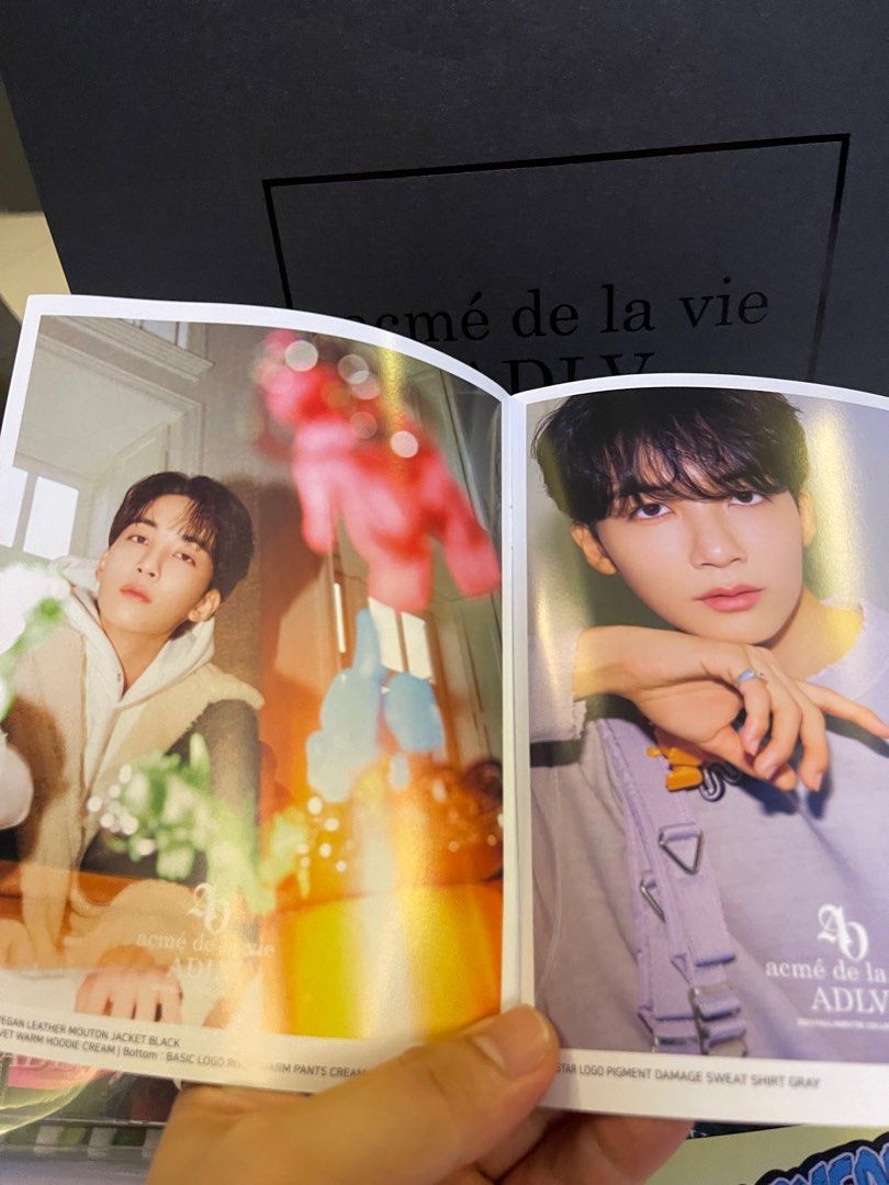 ADLV X JEONGHAN SEVENTEEN POSTER STICKER BOOK, Hobbies & Toys ...