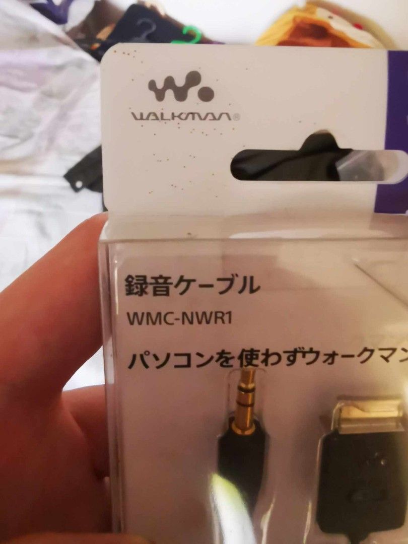 AUTHENTIC Sony Walkman Cable, Video Gaming, Gaming Accessories, Cables ...