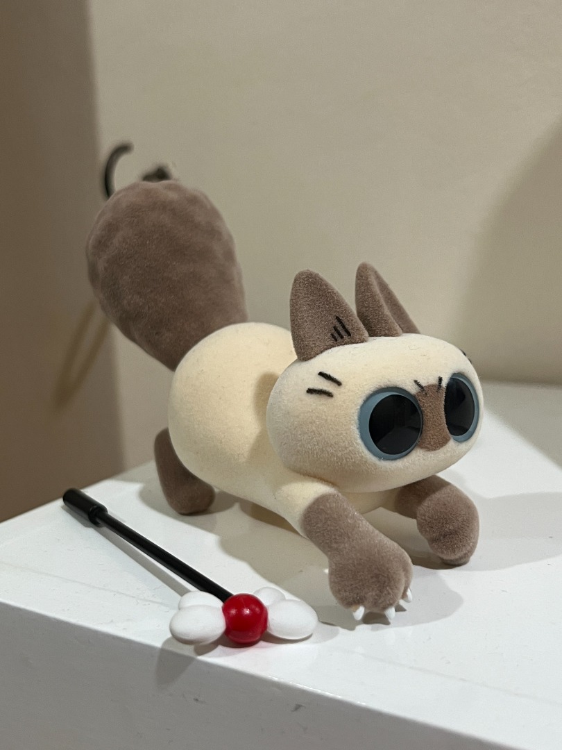 Nobeko Azukisan Siamese Cat, Hobbies & Toys, Toys & Games on Carousell