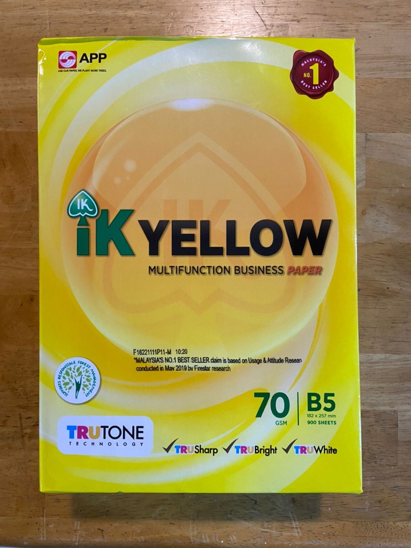 B5 paper - 70gsm 900sheets, Computers & Tech, Office & Business ...