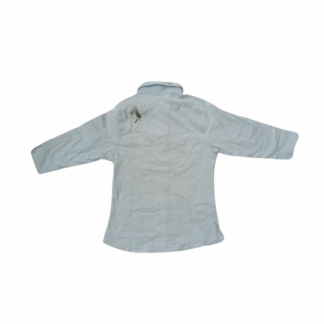 Baju jadul soft blue edisi 2000's cute, Fesyen Wanita, Pakaian Wanita ...