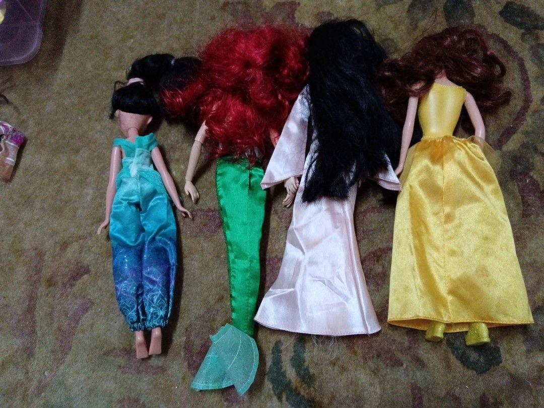 Barbie disney princess, Hobbies & Toys, Toys & Games on Carousell