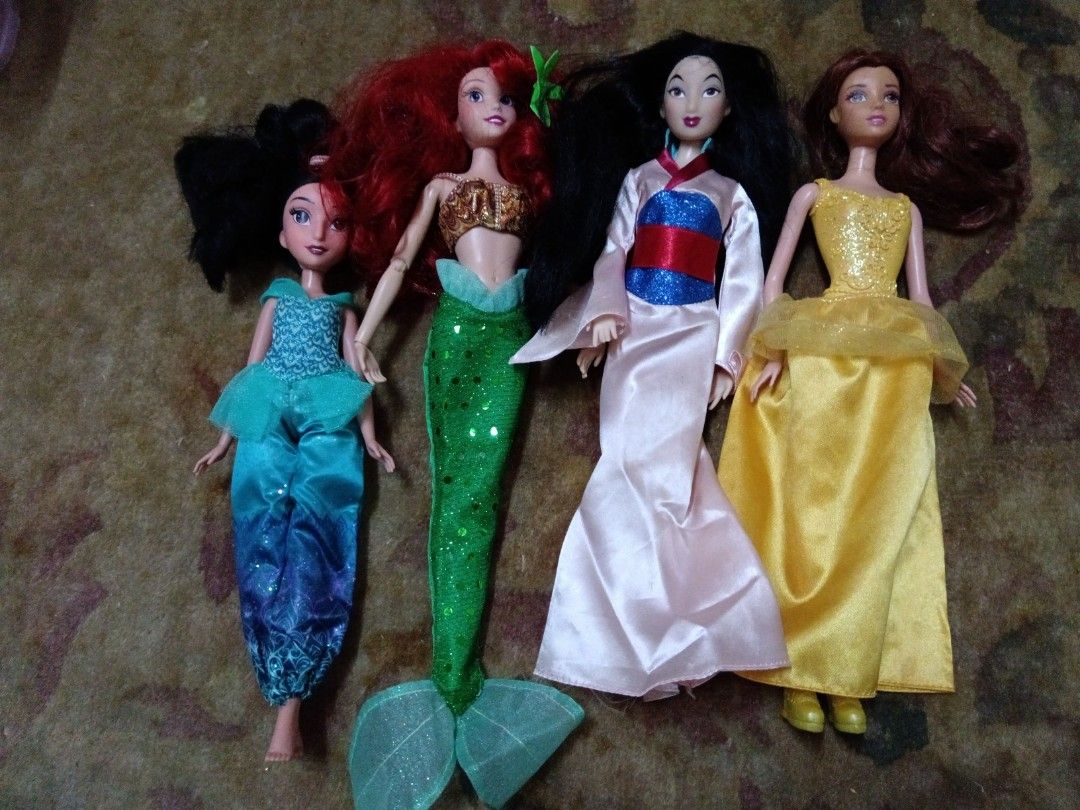 Barbie disney princess, Hobbies & Toys, Toys & Games on Carousell