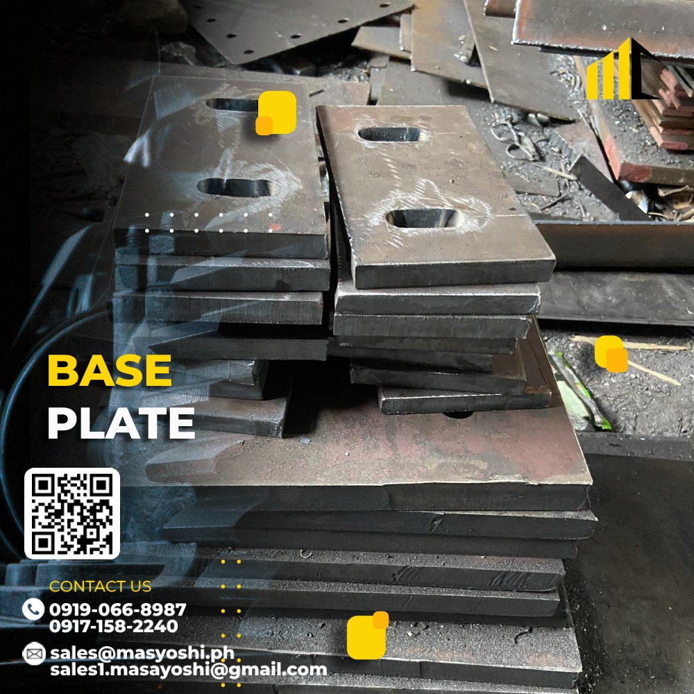 Base Plate 30cm x 30cm x10mm 4 holes @18mm dia61, Commercial ...