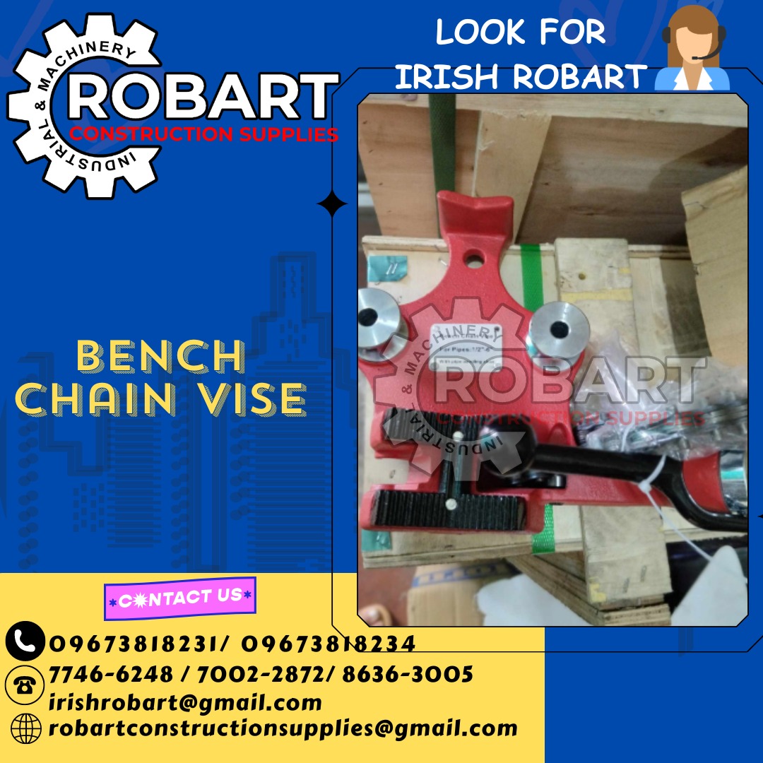 bench chain vise, Commercial & Industrial, Construction Tools ...