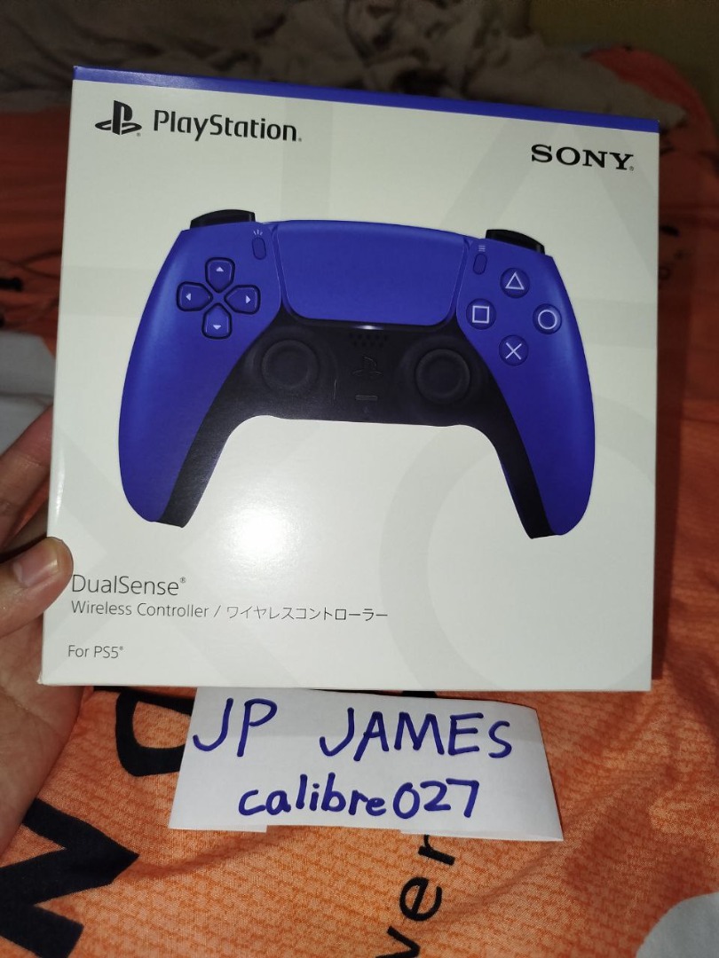BNew Sealed DUALSENSE PS5 Controller COBALT BLUE (Deep Earth Collection ...