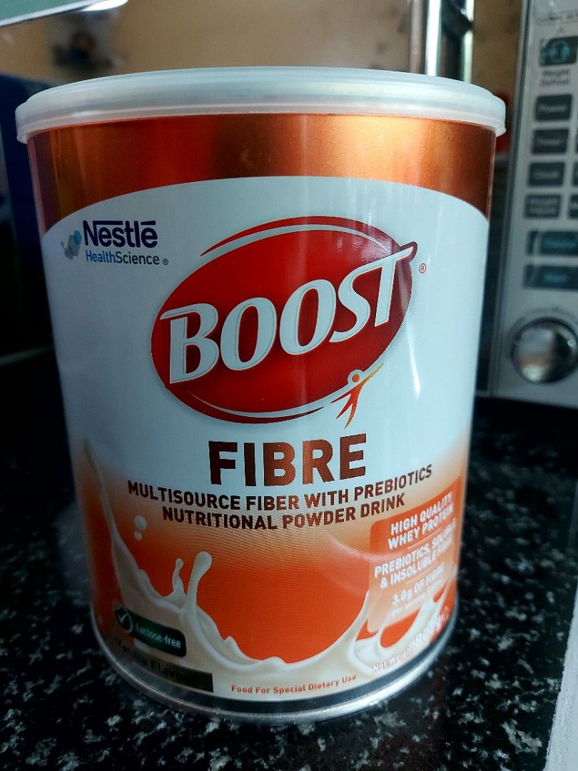 Boost Fibre Nutritional Powder Drink1, Health & Nutrition, Health ...