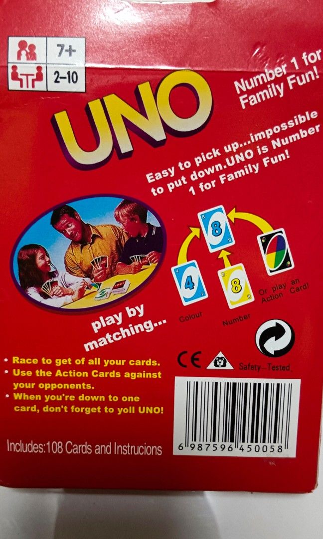 Brand New UNO card game., Hobbies & Toys, Toys & Games on Carousell