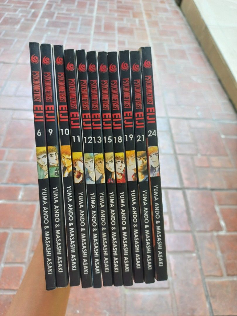 BUKU KOMIK PSYCHOMETRIST EIJI PRELOVED BEKAS LEVEL COMIC RATING DEWASA ...