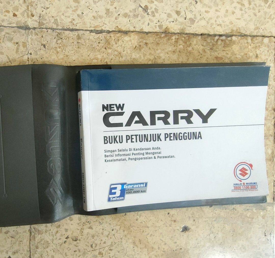 Buku Manual Suzuki Carry Futura
