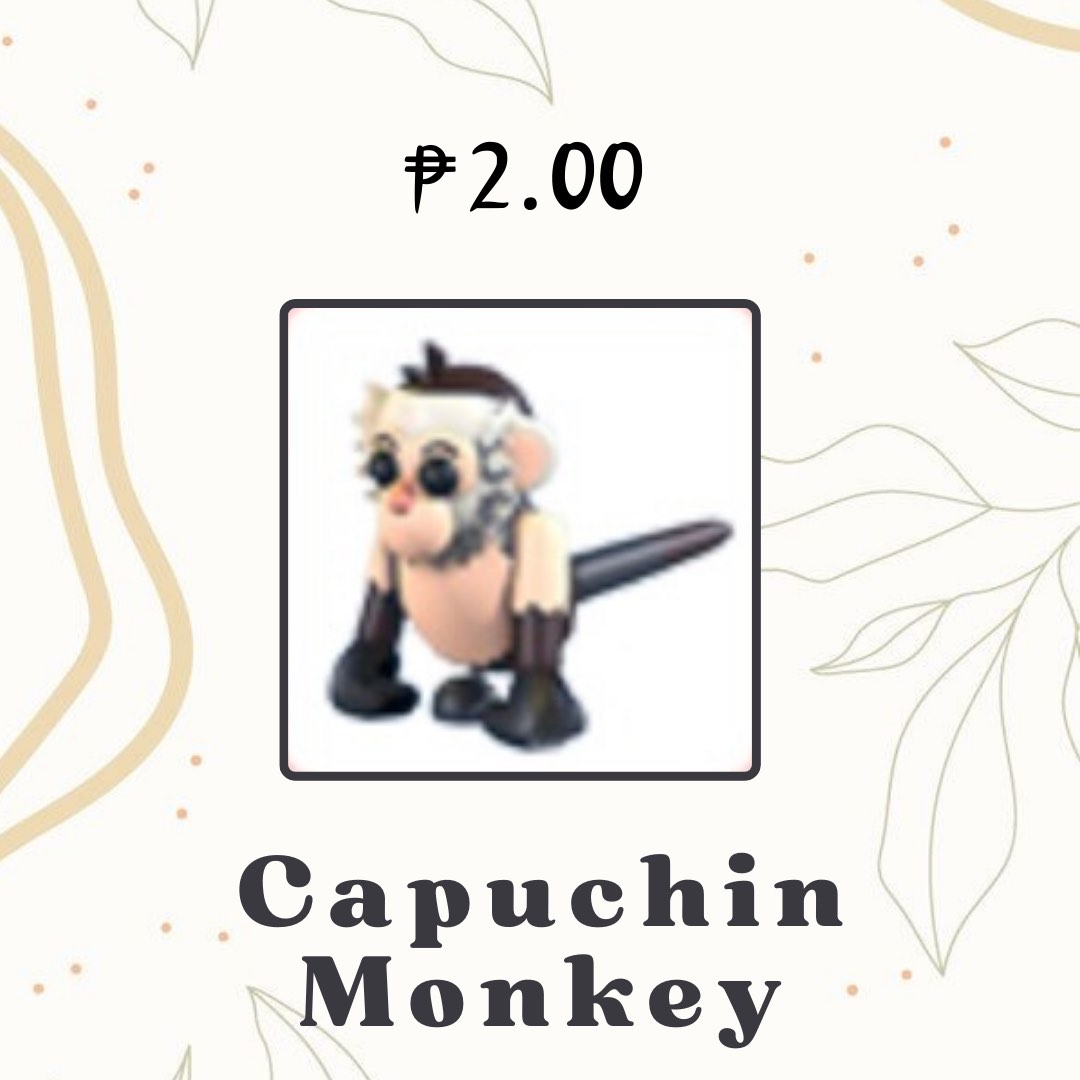 Capuchin Monkey, Video Gaming, Gaming Accessories, In-Game Products on ...