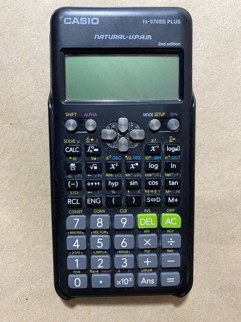 Casio fx-570ES PLUS 2nd edition, Everything Else, Others on Carousell