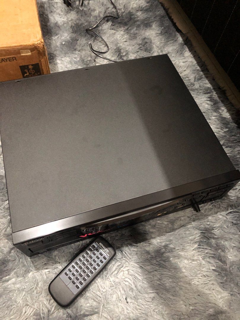 CD Player VCD Player Kenwood DP-K8090V Multiplayer 5 Disc Player ...