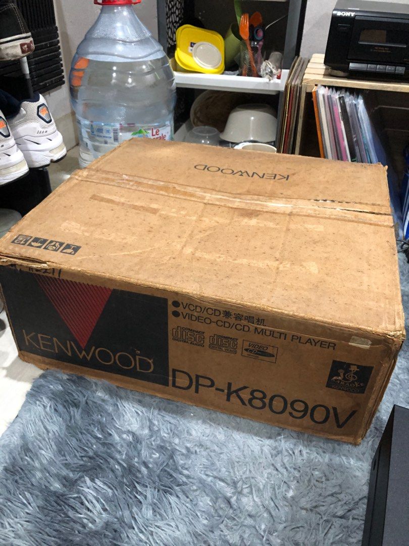 CD Player VCD Player Kenwood DP-K8090V Multiplayer 5 Disc Player ...