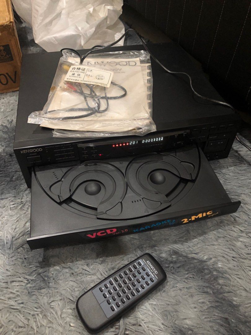 CD Player VCD Player Kenwood DP-K8090V Multiplayer 5 Disc Player, Elektronik, Audio di Carousell