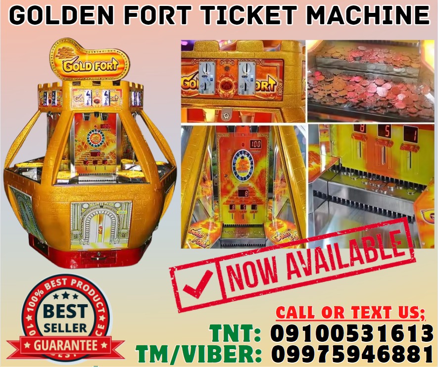 Coin Pusher Arcade Game Golden Fort Machine, Everything Else, Others on ...