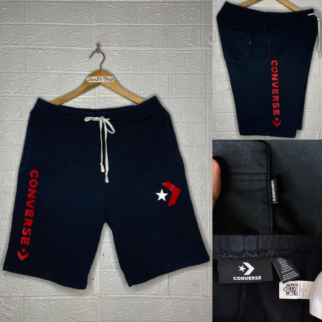 CONVERSE SHORT asdfghjkl, Men's Fashion, Bottoms, Shorts on Carousell