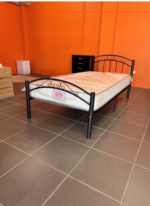 DISCOUNTED!! CLEVELAND KING SINGLE BED FRAME - BLACK WAS $199.99 - NOW ...