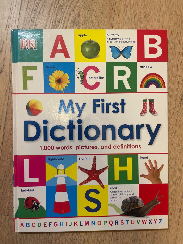 DK My First Dictionary. 1000 words, pictures and definitions, 興趣及遊戲, 書本 ...