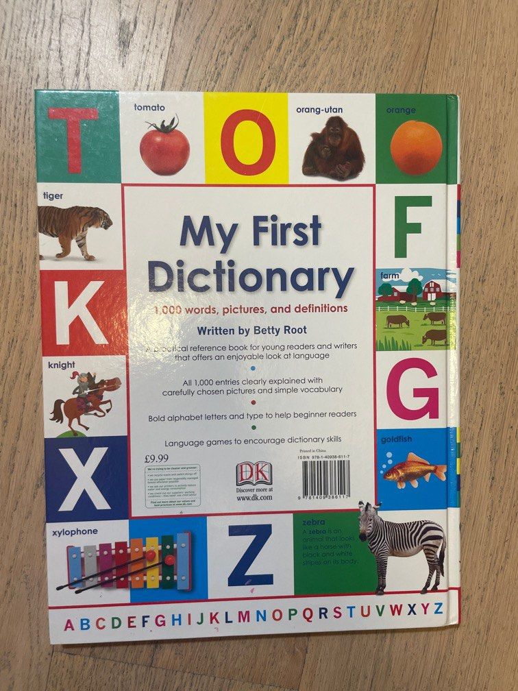 DK My First Dictionary. 1000 words, pictures and definitions, 興趣及遊戲, 書本 ...