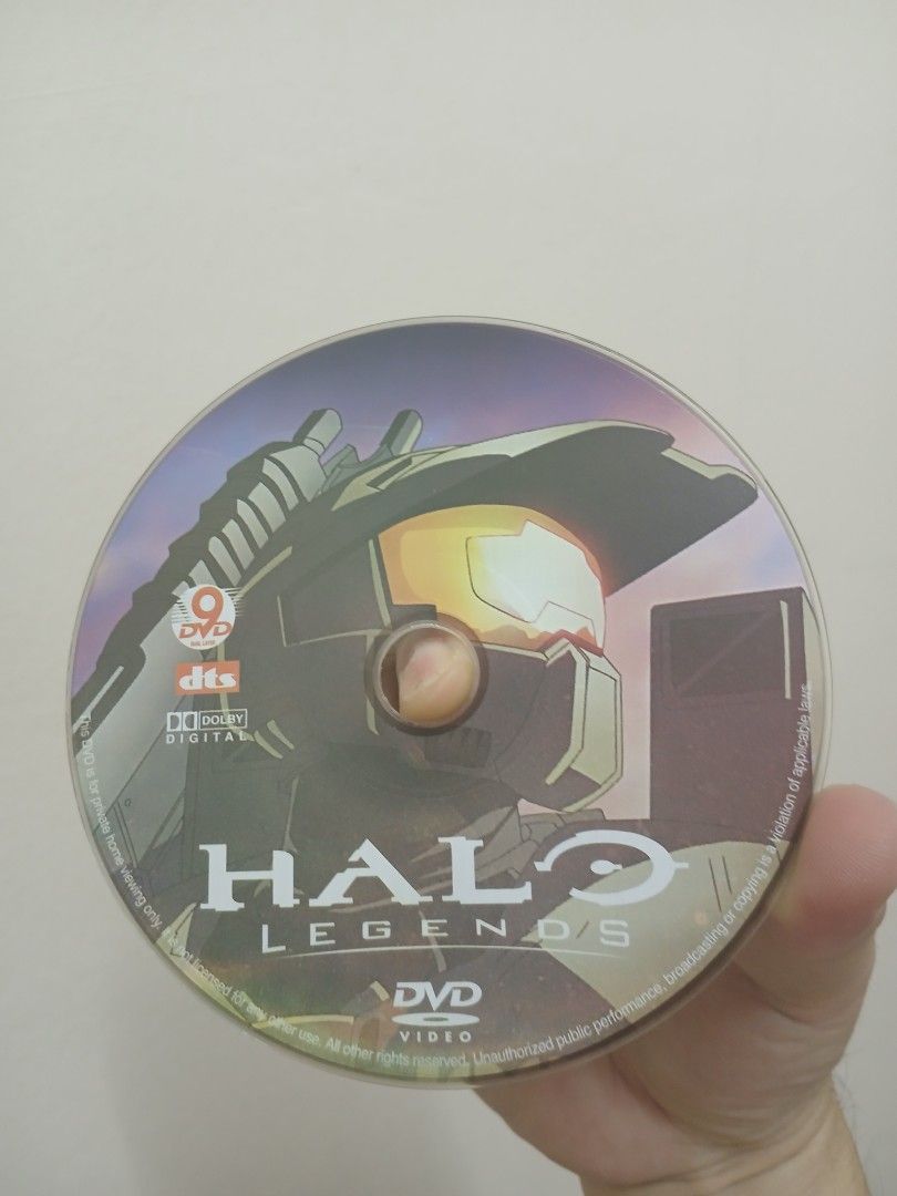 DVD: Halo Legends, Hobbies & Toys, Music & Media, CDs & DVDs on Carousell