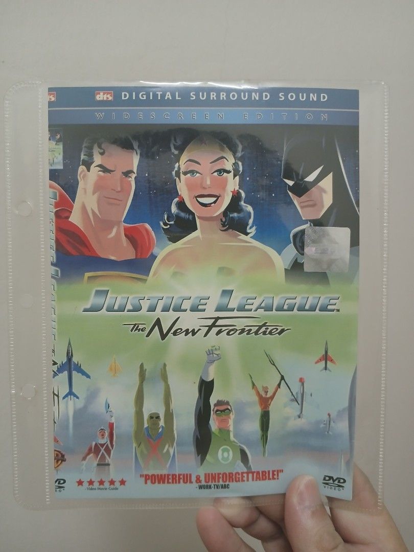 DVD: Justice League - The New Frontier, Hobbies & Toys, Music & Media, CDs & DVDs on Carousell