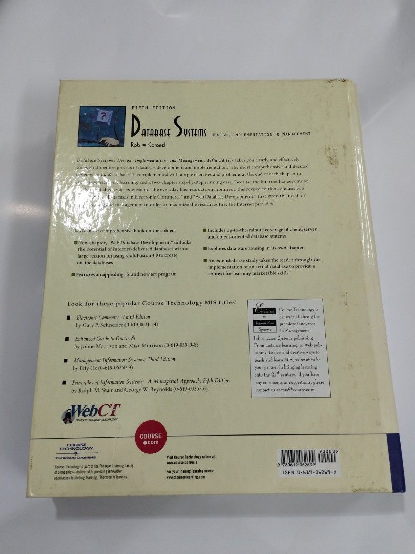 (ENG) Database System: Design , Implementation , & Management, Hobbies & Toys, Books & Magazines ...
