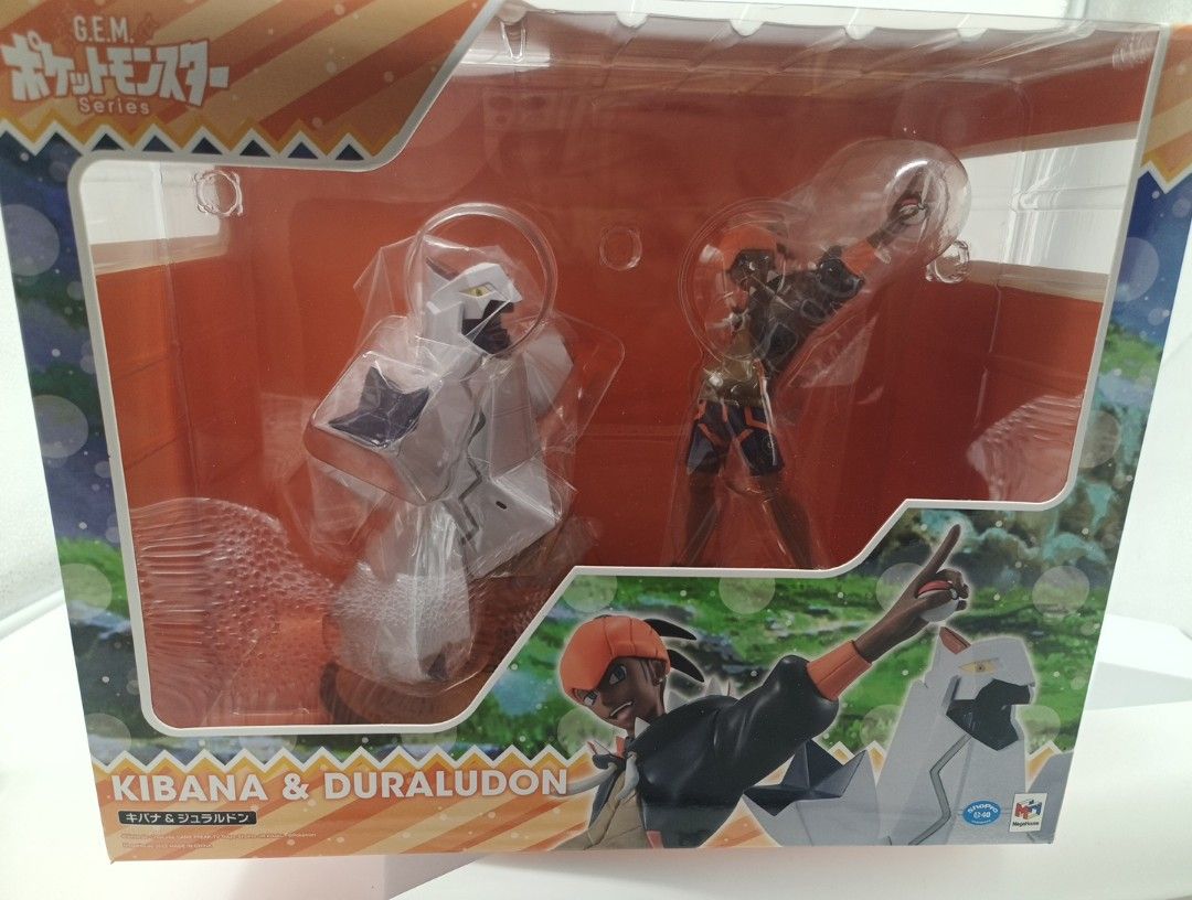 G.E.M. SERIES POKEMON Raihan (Kibana) & Duraludon FIGURE SET, Hobbies ...