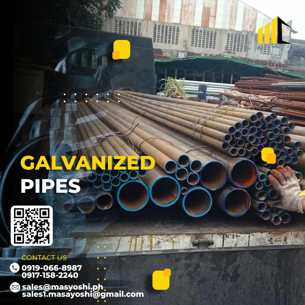 GI PIPE 2 x 3mm x 6meterS / Bi pipe 3" sch 80 seamless x6m, Commercial ...