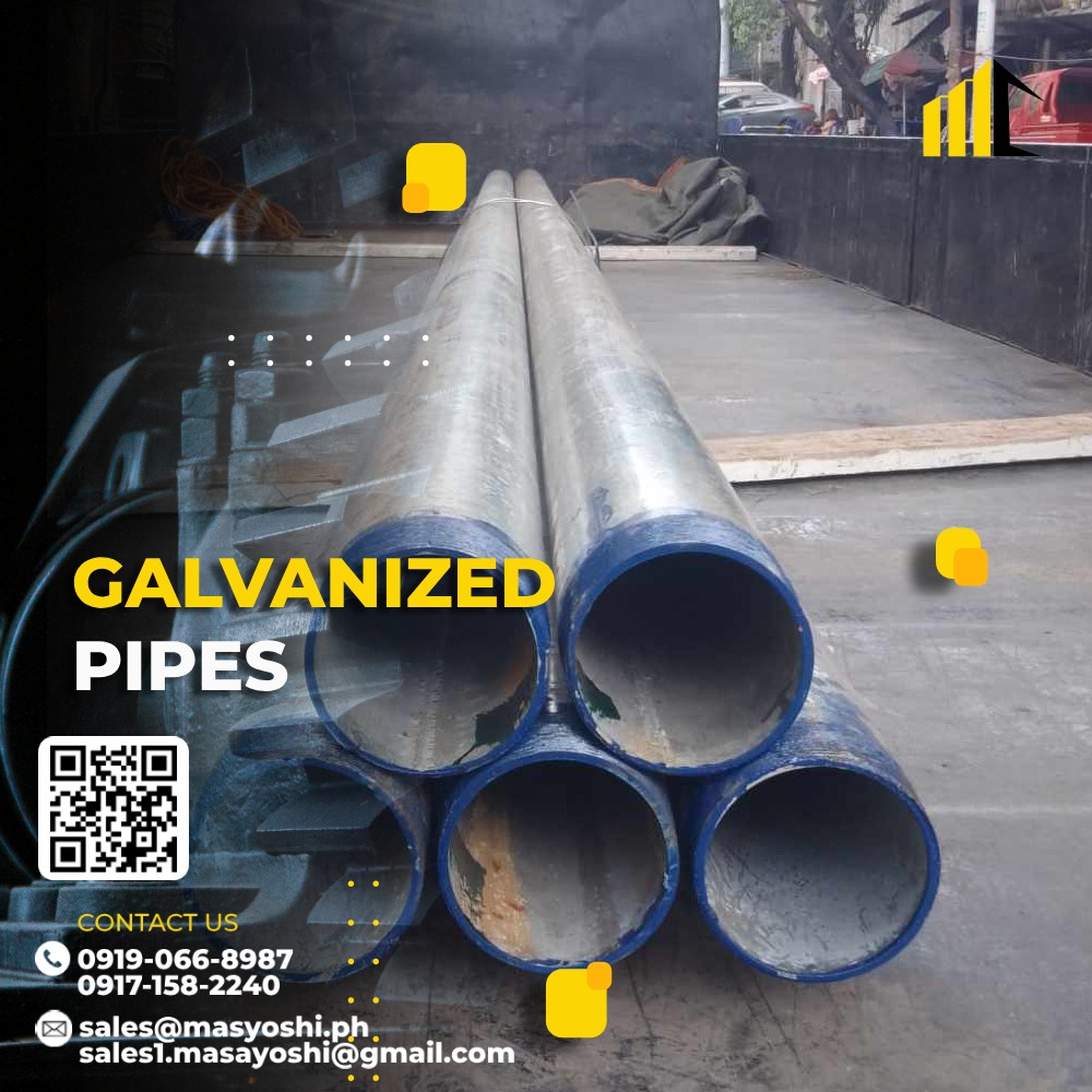 GI PIPE 2 x 3mm x 6meterS / Bi pipe 3" sch 80 seamless x6m., Commercial ...