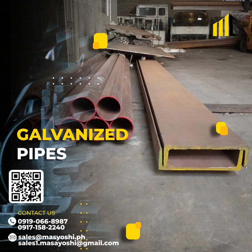 GI PIPE 2 x 3mm x 6meterS / GI PIPE 1 SCH 40., Commercial & Industrial ...