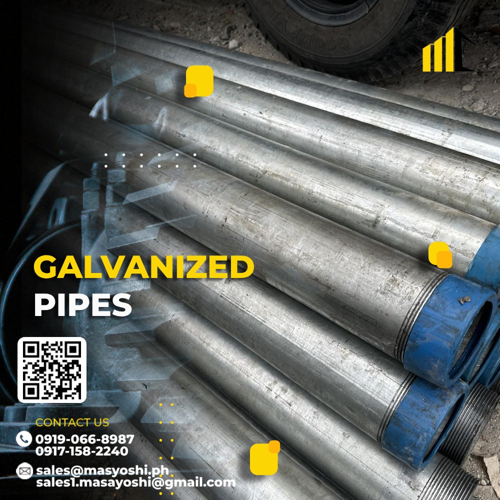 GI PIPE 2" x 6mtrs Sch. 80 / GI PIPE 1 1/2 SCH 40 / GI PIPE 1 SCH 40 ...