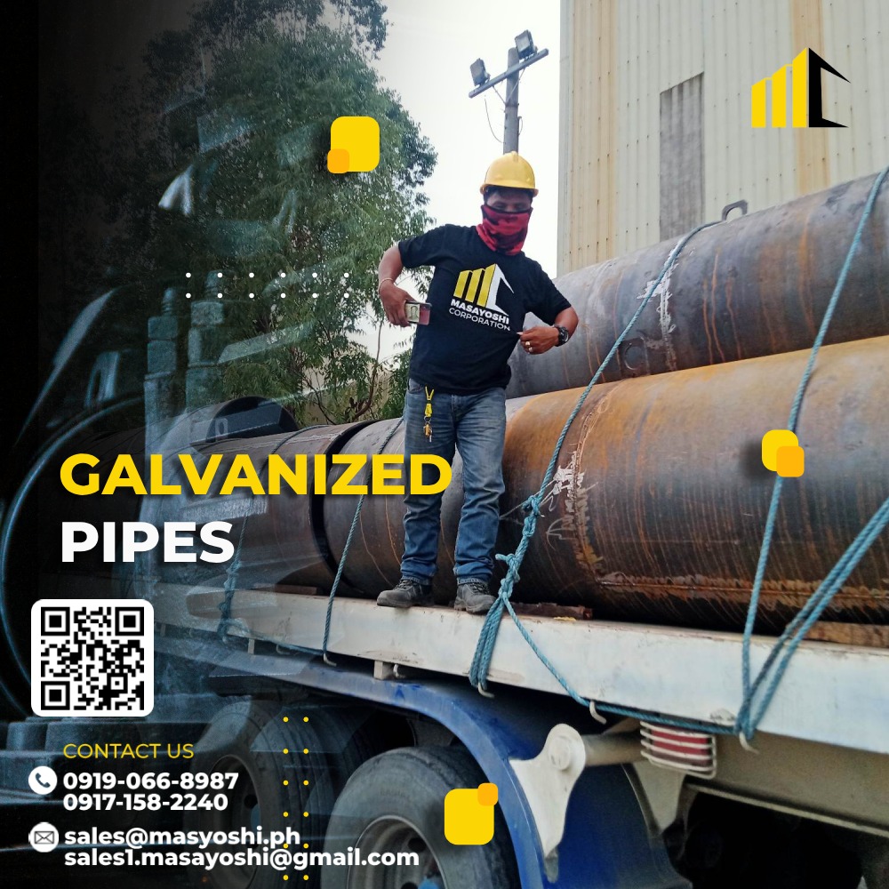 GI PIPE 2" x 6mtrs Sch. 80 / GI PIPE 1 1/2 SCH 40 / GI PIPE 1 1/2 SCH ...