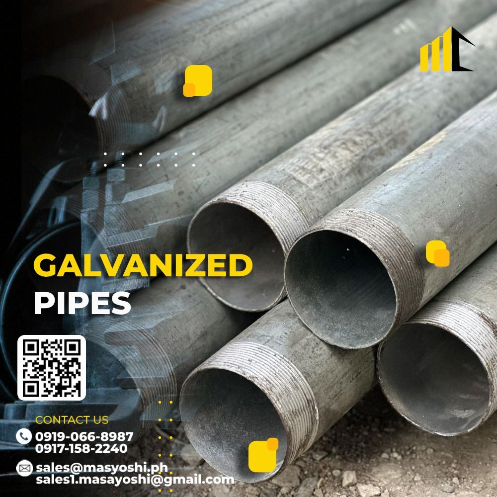 GI PIPE 2" x 6mtrs Sch. 80 / GI PIPE 1 1/2 SCH 40 / Bi pipe 10" sch 40 ...