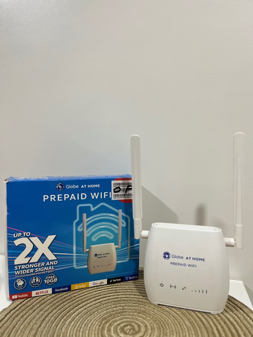 Globe Prepaid Router with FREE Gomo Sim, Computers & Tech, Parts ...