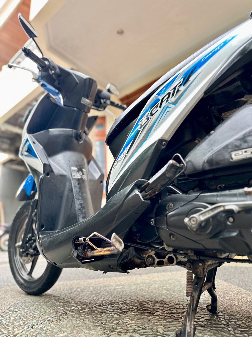 Honda Beat ESP FI 2016 Biru Putih Metalik Orisinil like new, Motor di ...