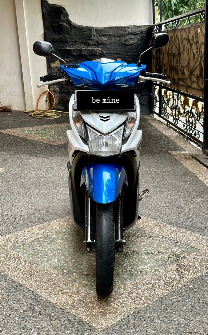Honda Beat ESP FI 2016 Biru Putih Metalik Orisinil like new, Motor di ...
