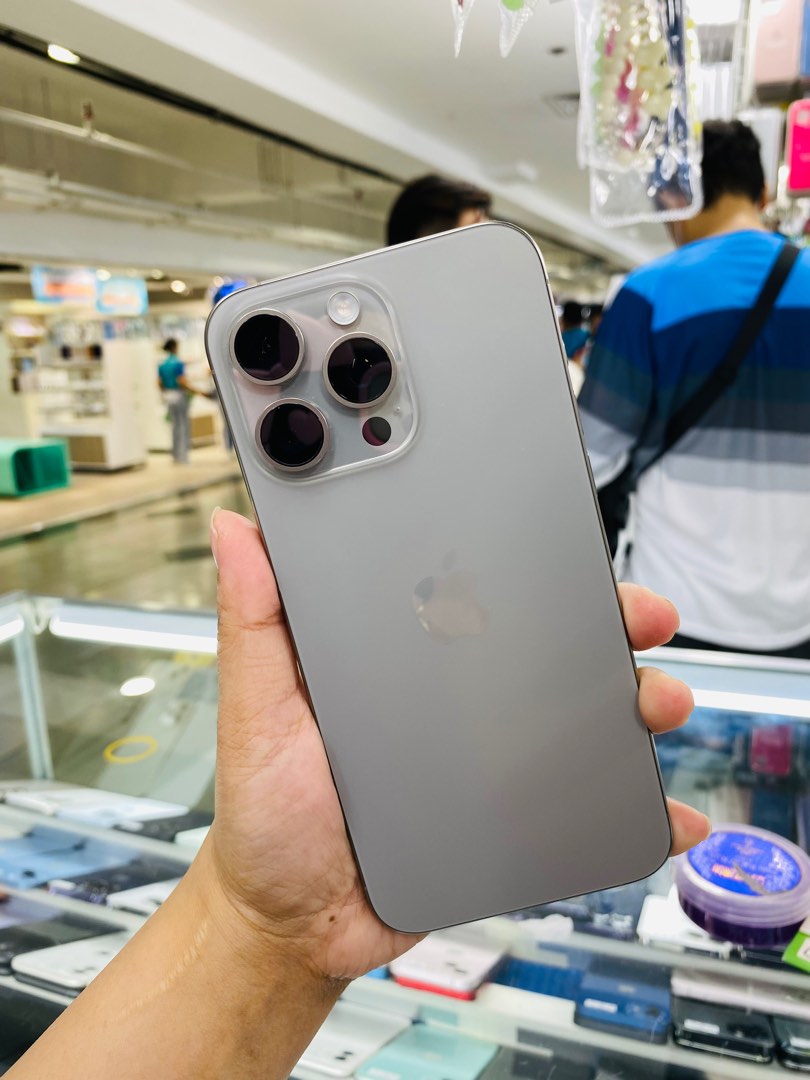 iPhone 15 PROMAX 256gb Natural titanium (Ntc approved), Mobile Phones ...