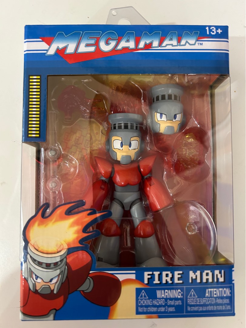 JADA TOYS MEGAMAN MEGA MAN - Fire Man ACTION FIGURE, Hobbies & Toys ...