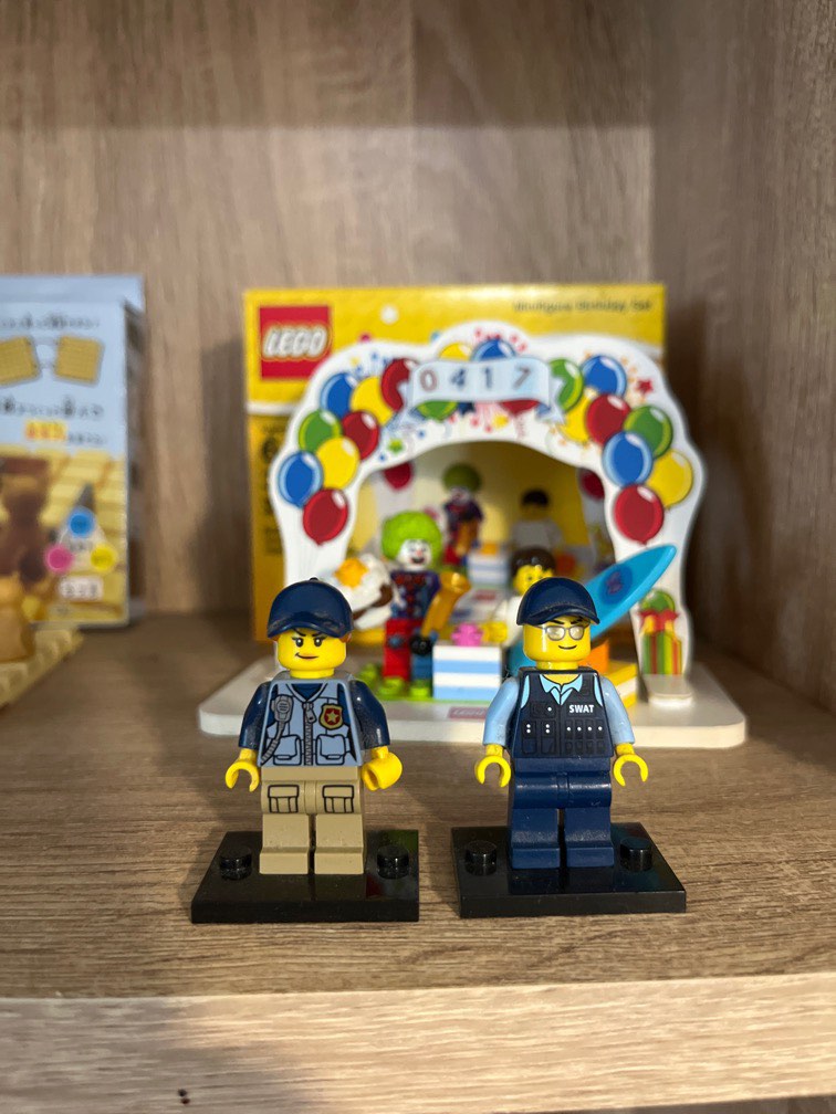 Lego Police 樂高 警察, 書籍、休閒與玩具, 玩具、公仔、桌遊在旋轉拍賣