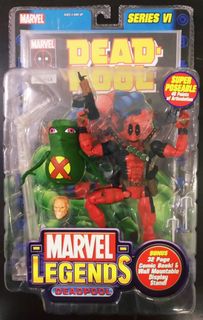 Hasbro Marvel Legends 80th X-Men The Uncanny Deadpool 6" Action Figure ...