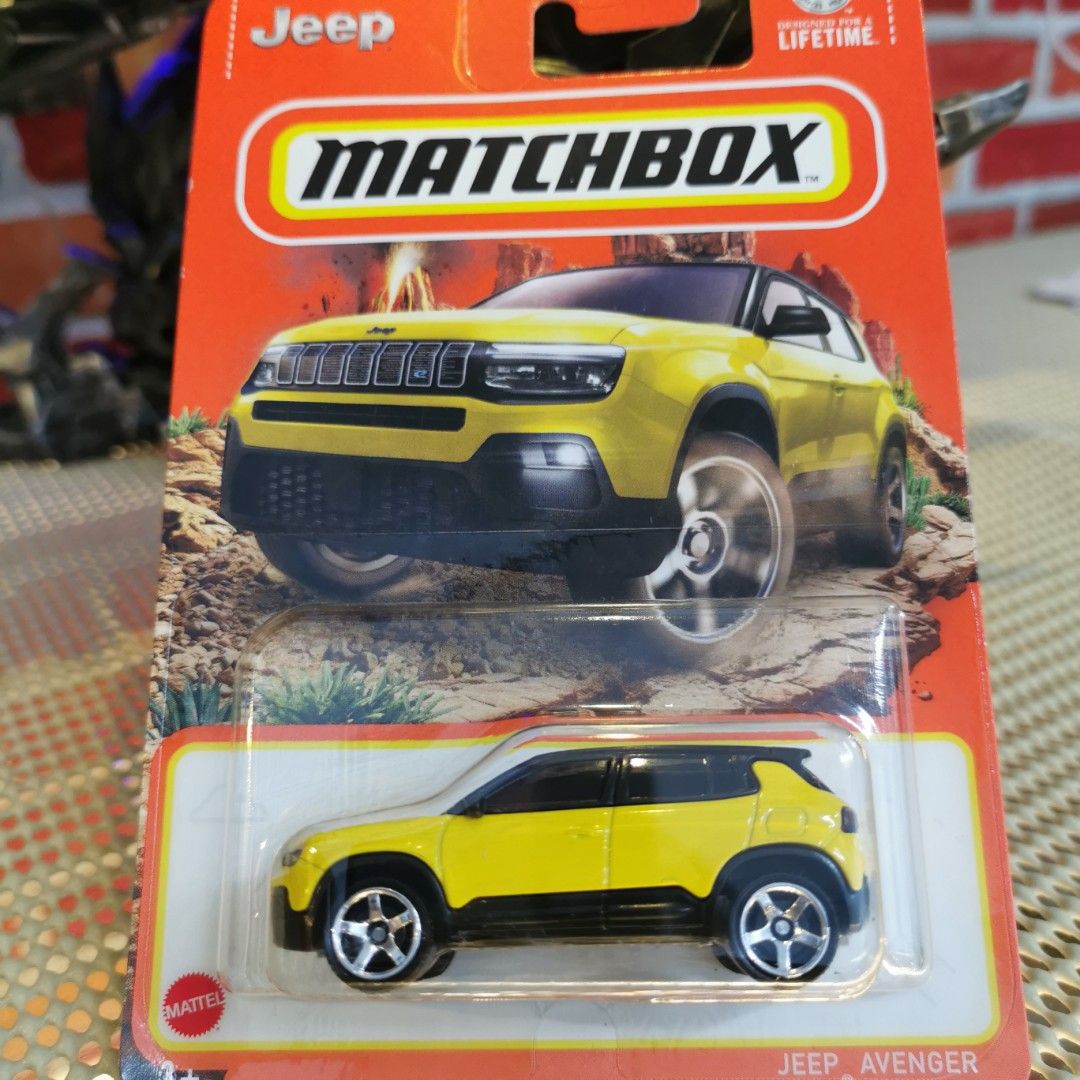 Matchbox JEEP AVENGER, Hobbies & Toys, Toys & Games on Carousell