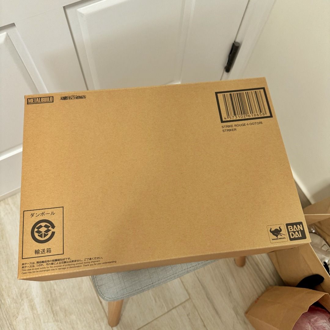 METAL BUILD STRIKE ROUGE ＋ OOTORI STRIKER 嫣紅突擊高達, 興趣及遊戲, 玩具 & 遊戲類 ...