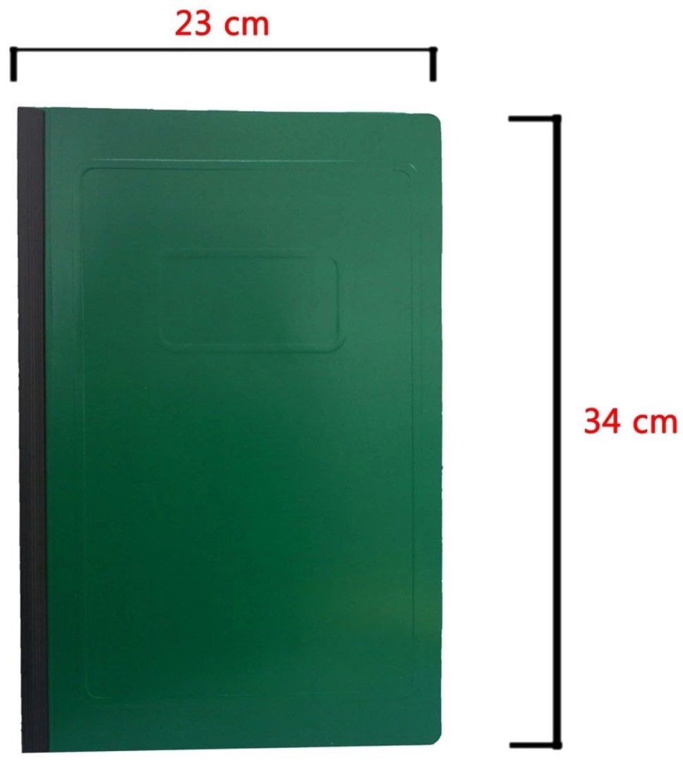 Morocco Sliding Folder (black slide clip) (short &long size) (quality ...