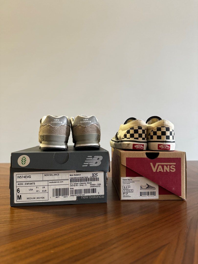 New Balance Vans, Babies & Kids, Babies & Kids Fashion on Carousell