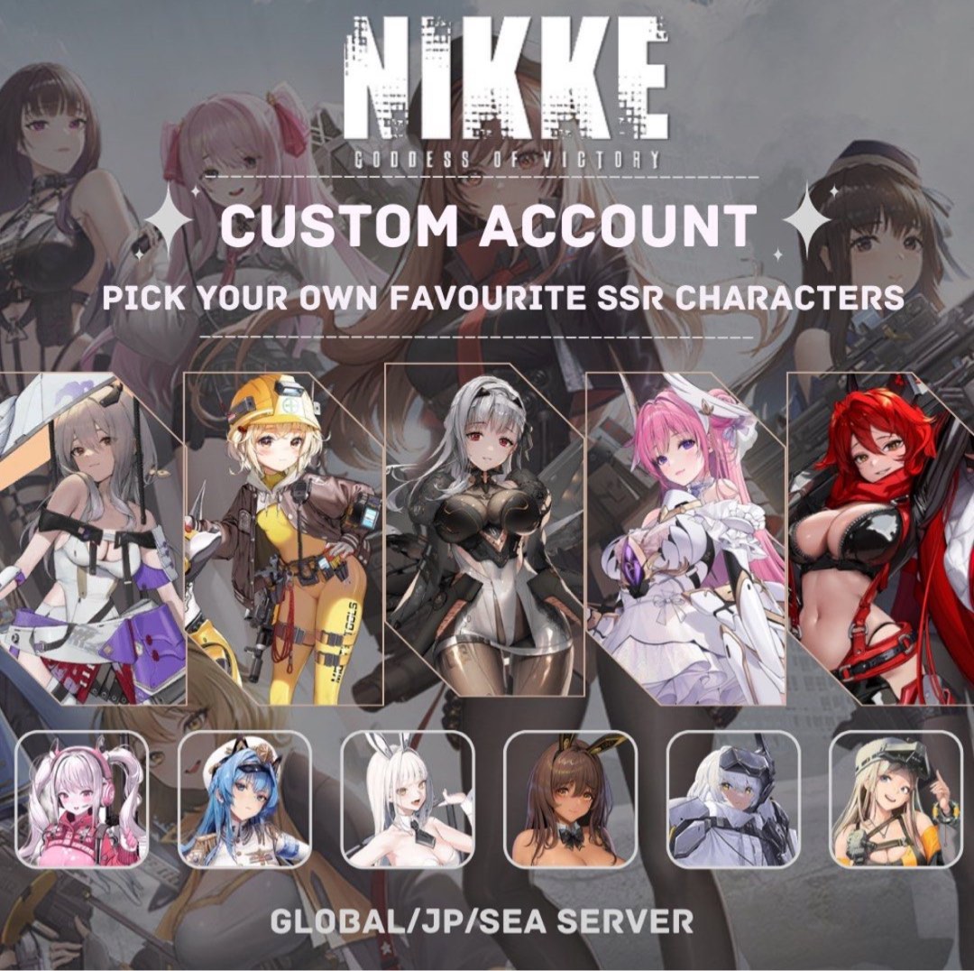 NIKKE: Goddess of Victory Starter Accounts (Any Combo), Video Gaming, Video Games, Others on ...