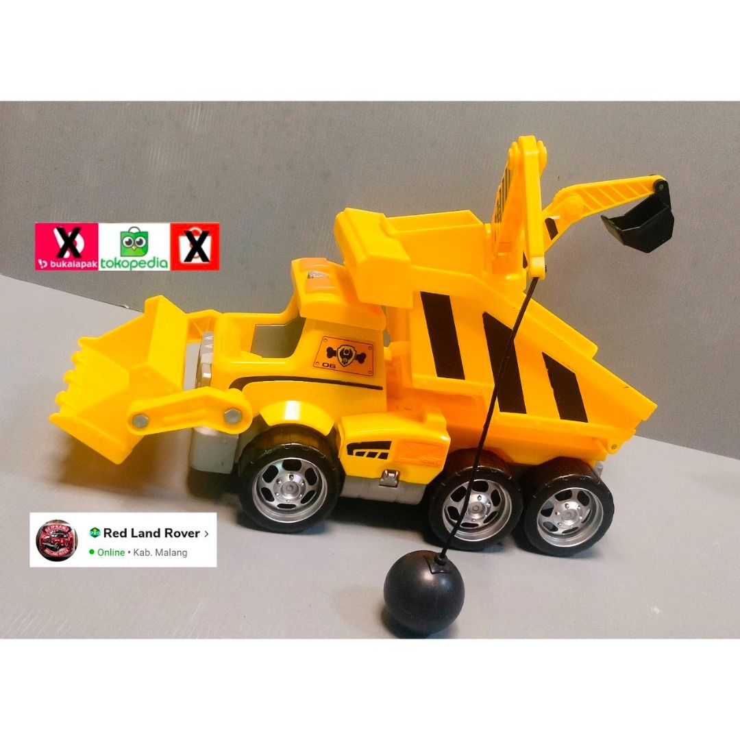 Paw Patrol Rubble’s Ultimate Rescue Construction Truck Lights & Sound ...