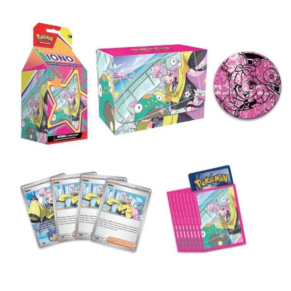 Pokemon TCG: Iono Premium Tournament Collection, Hobbies & Toys ...