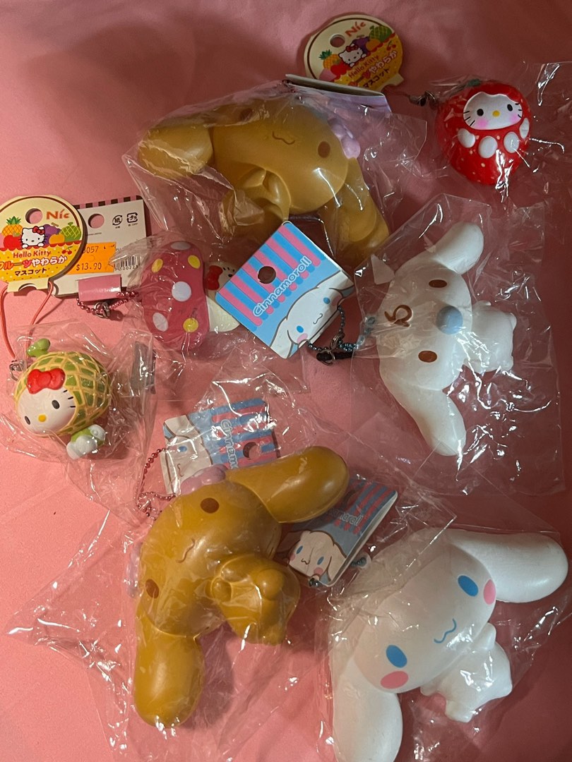 Rare Sanrio Squishies Squishy Hello Kitty Cinnamaroll Mo ha Fruit ...